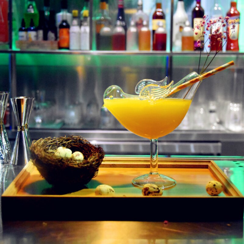 Bar Fly Bird Wing Molecular Smoky Cocktail Glass C... – Grandado