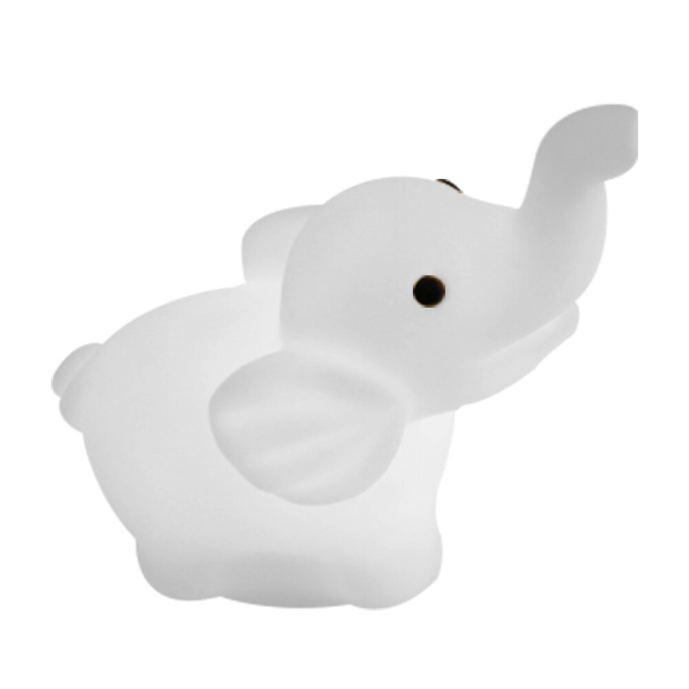 LED Night Light Lamp 7 Color Changing Cute Elephan... – Grandado