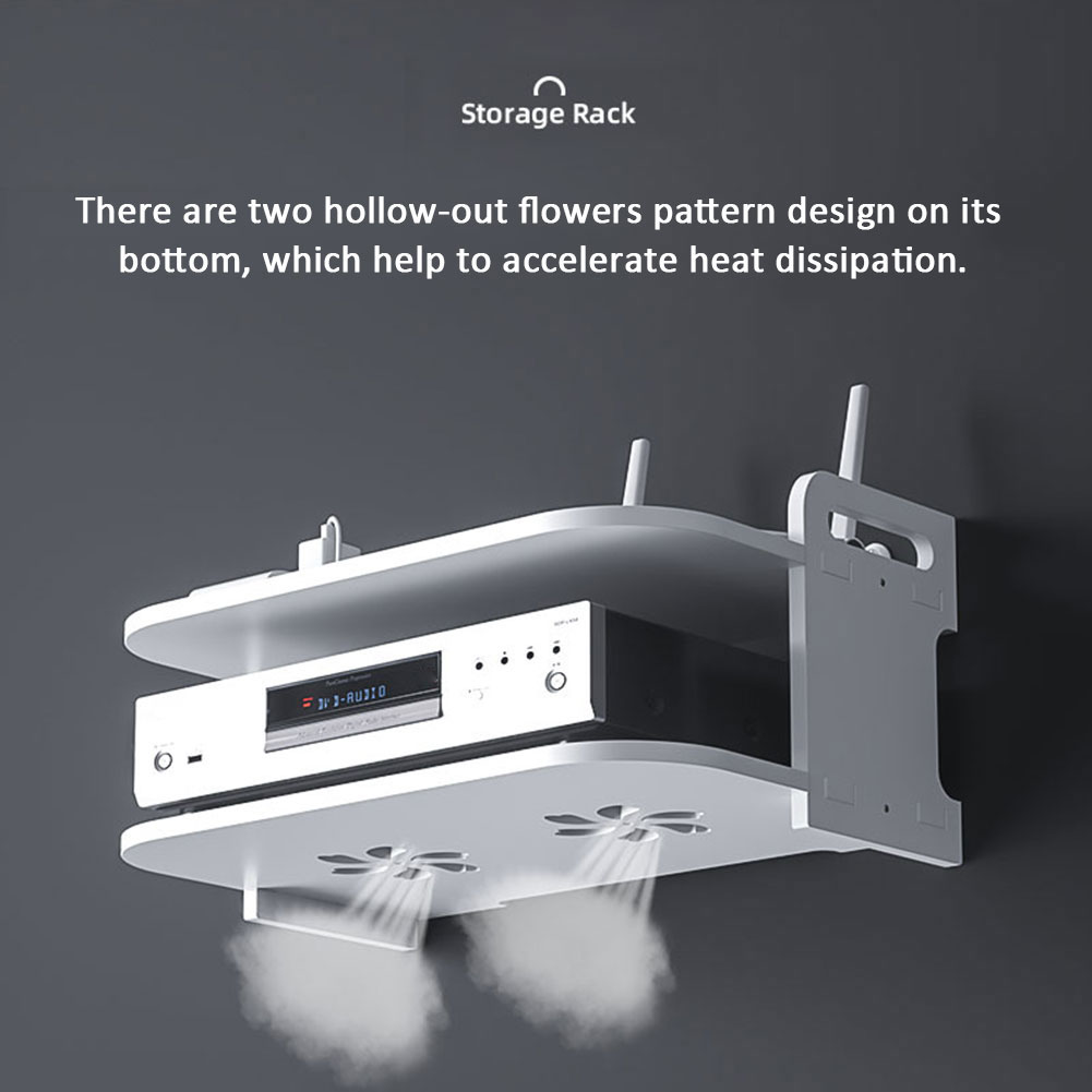 Wall Mount TV Box Shelf Thick DVD Player Projector... – Vicedeal