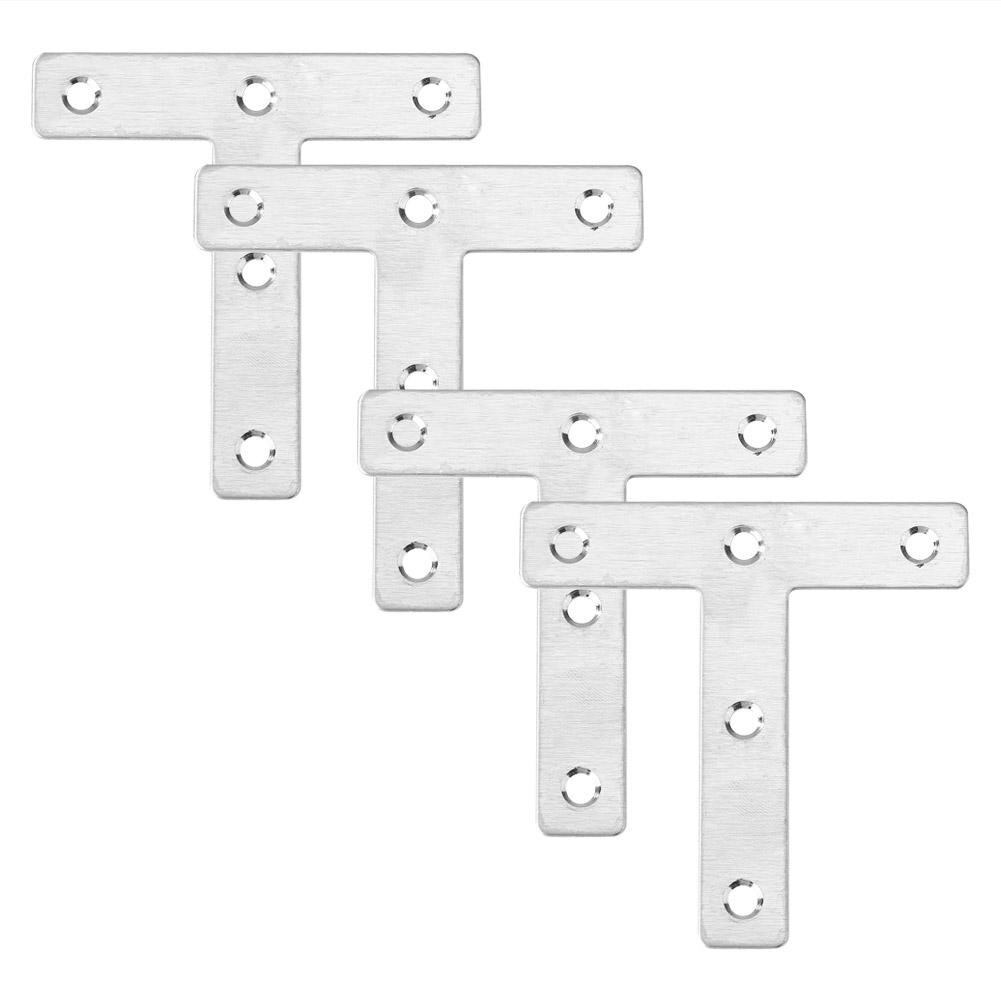 4pcs T-type Corner Brackets Angle Fastener Shelf D... – Vicedeal
