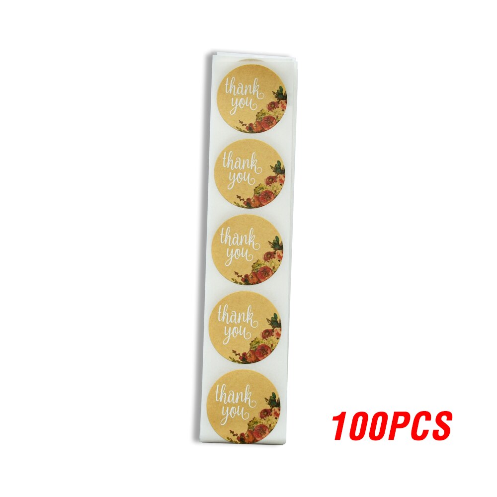 500Pcs/roll Thank You Stickers for seal labes 1inc... – Grandado