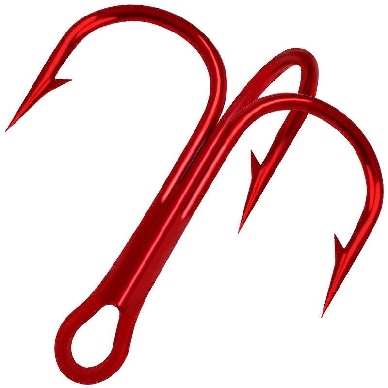 Red-nickel three 3 anchor hook set box barbed high... – Grandado