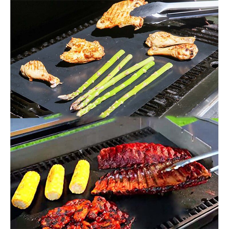 Ptfe Non-stick BBQ Grill Pad Barbecue Baking Pad R... – Vicedeal