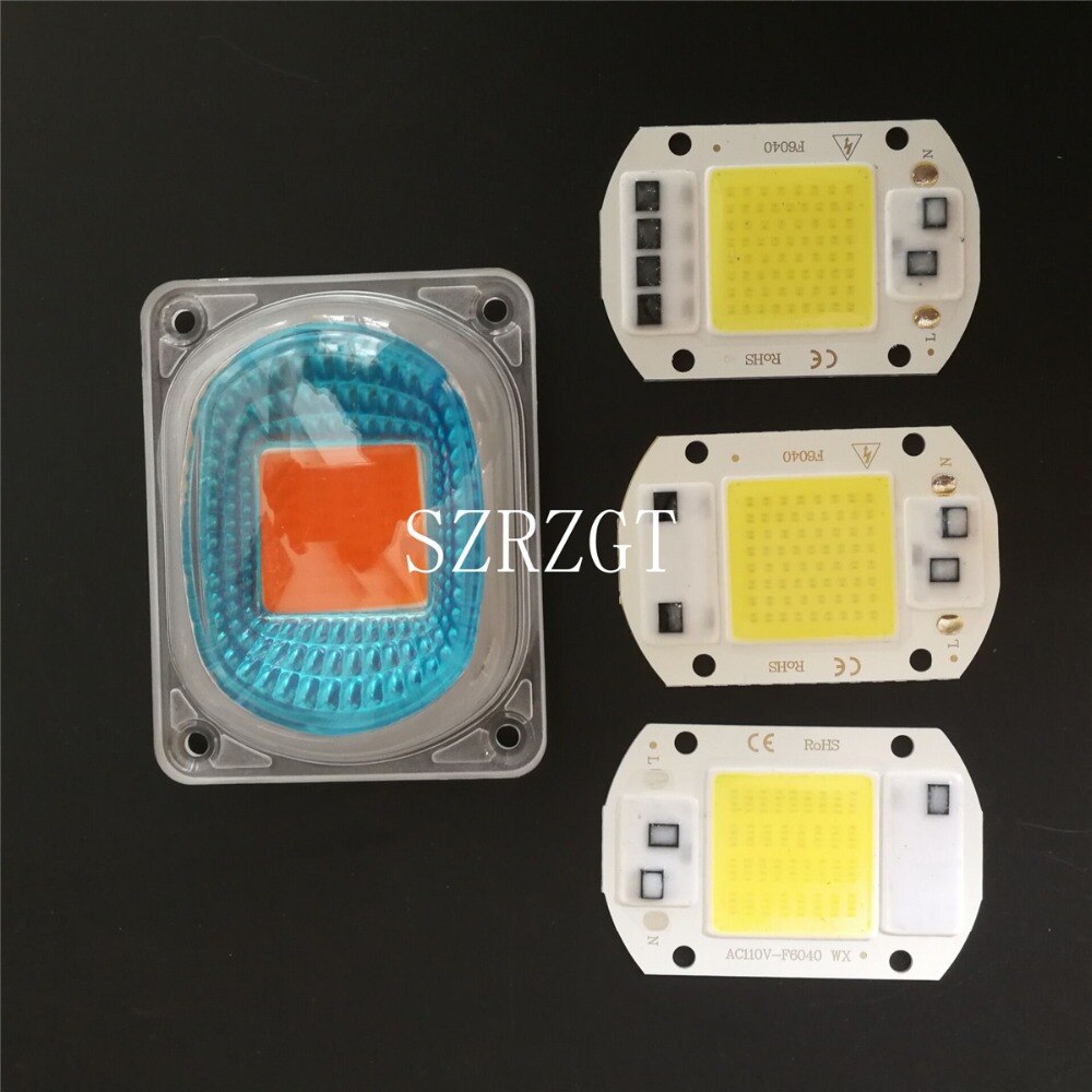 50W 30W 20W 110V/220V LED COB Grow White Chip+Lens... – Vicedeal