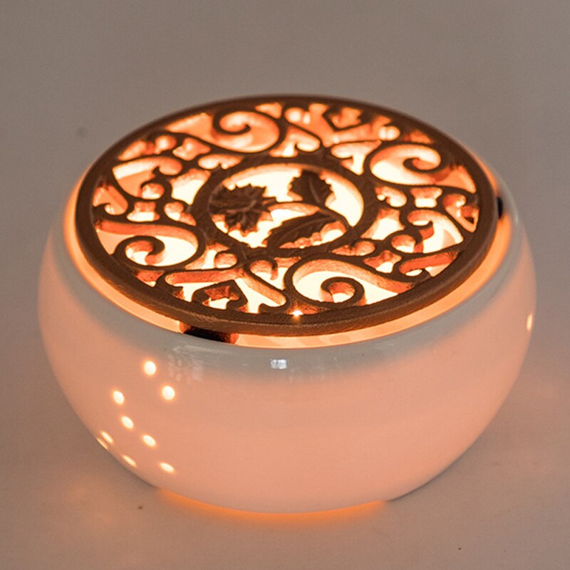 Heater Tea Pot Heating Base Ceramic Candle Tea Mak... – Grandado