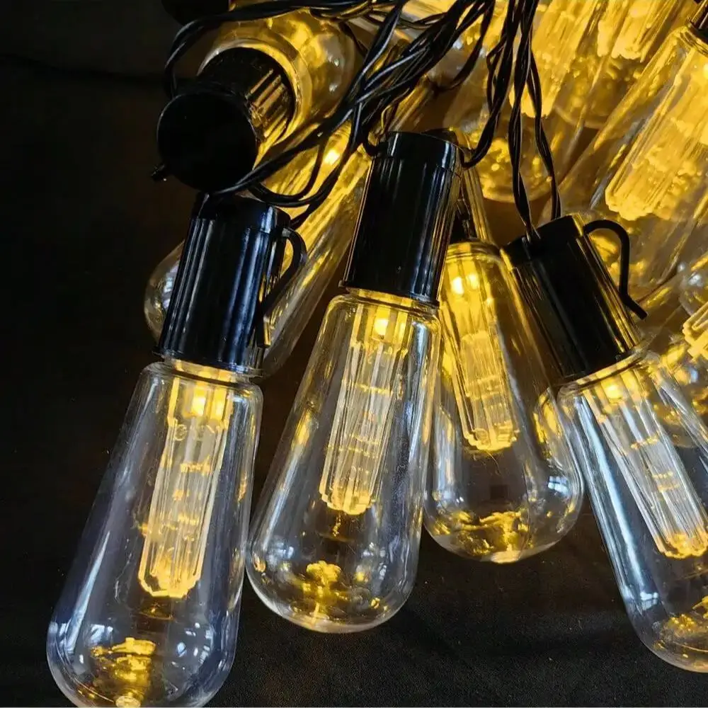 LED Outdoor String Lights, Patio Lights Vintage Ed... – Vicedeal