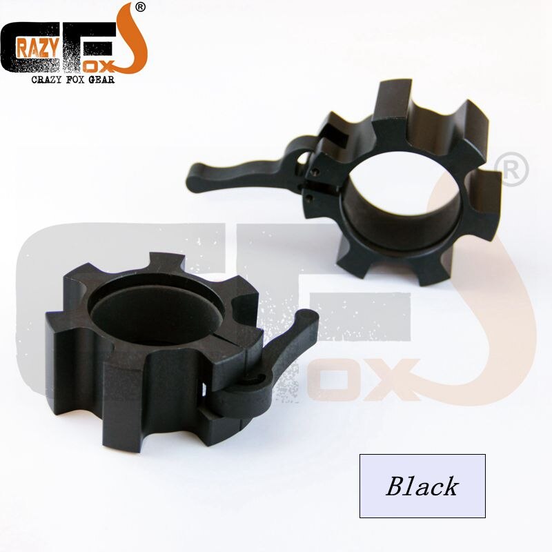 Metal 50mm / 2" Lock Jaw collars standard barbell ... – Grandado