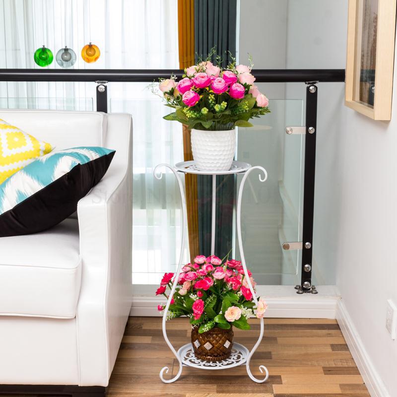 European Thickening Wrought Iron Flower Shelf Mult... – Vicedeal