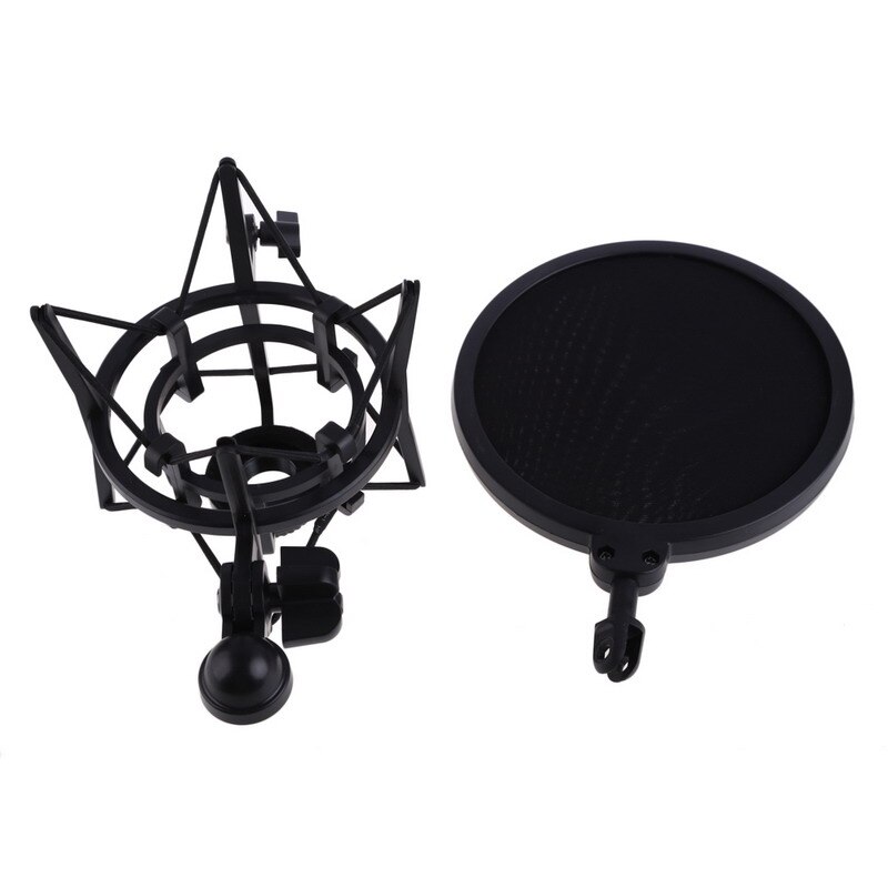 Professionele Microfoon Mic Shock Mount Met Schild... – Grandado
