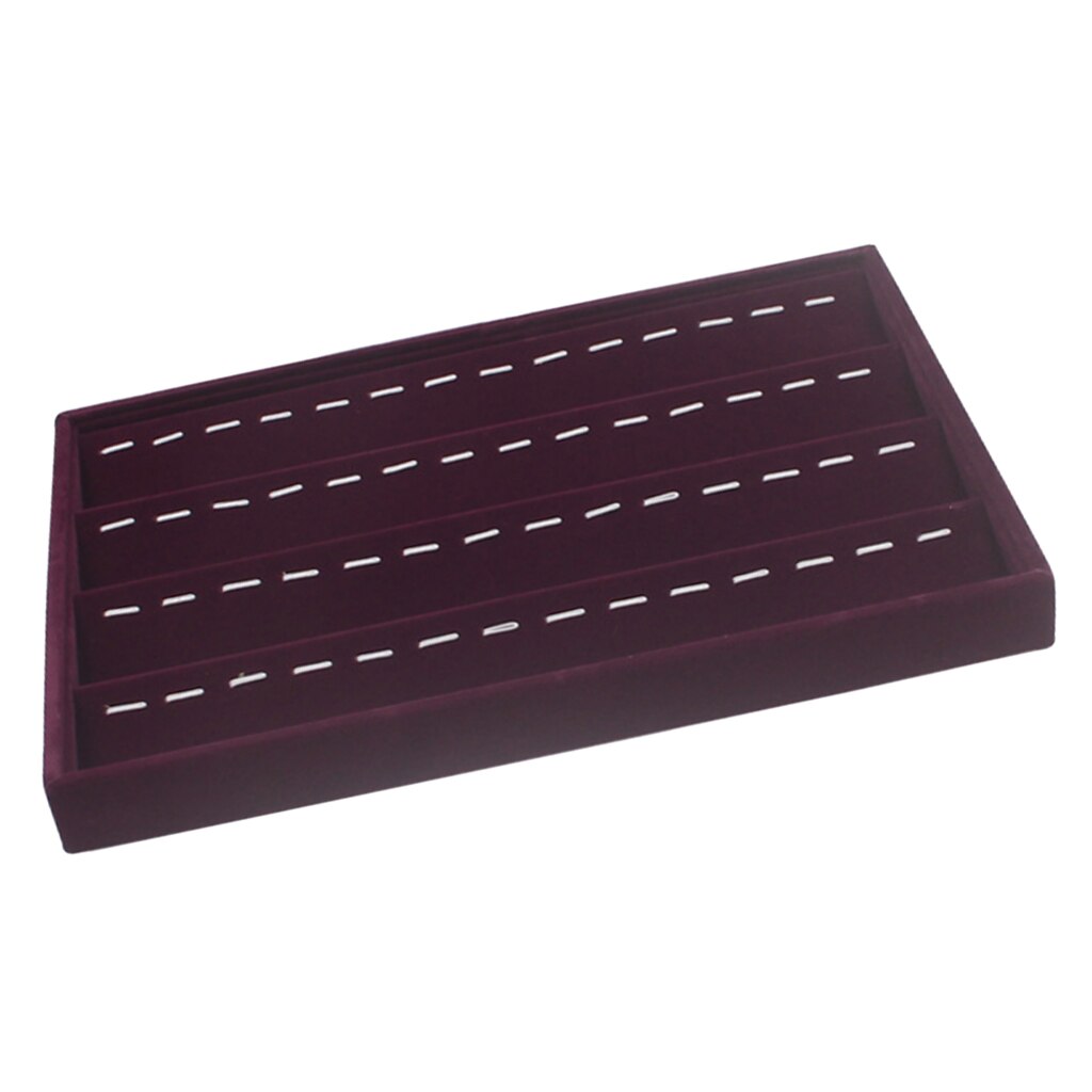 Velvet Drawer Jewlery Box Organizer Tray for Watch... – Vicedeal