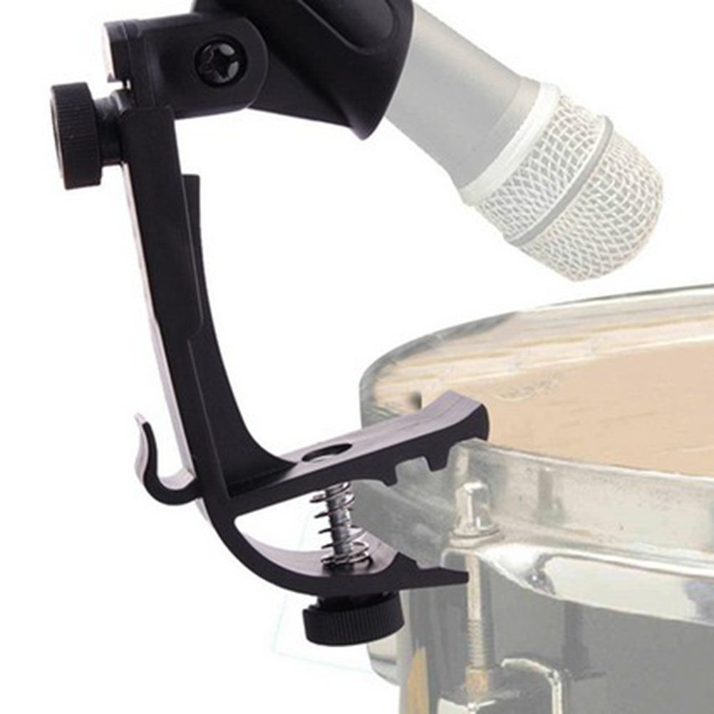 Drum Mic Microphone Holder Rim Mount Clamp Stand S... – Grandado