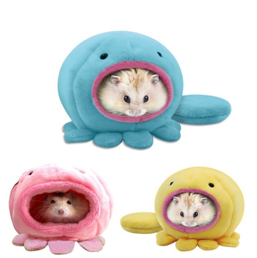 Octopus Shaped Pet Cage Pet Bed Cotton House Small... – Vicedeal
