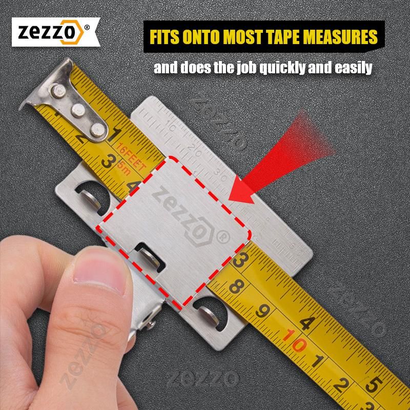 1 PCS Zezzo® Measuring Tape Clip Stainless Steel T... – Grandado