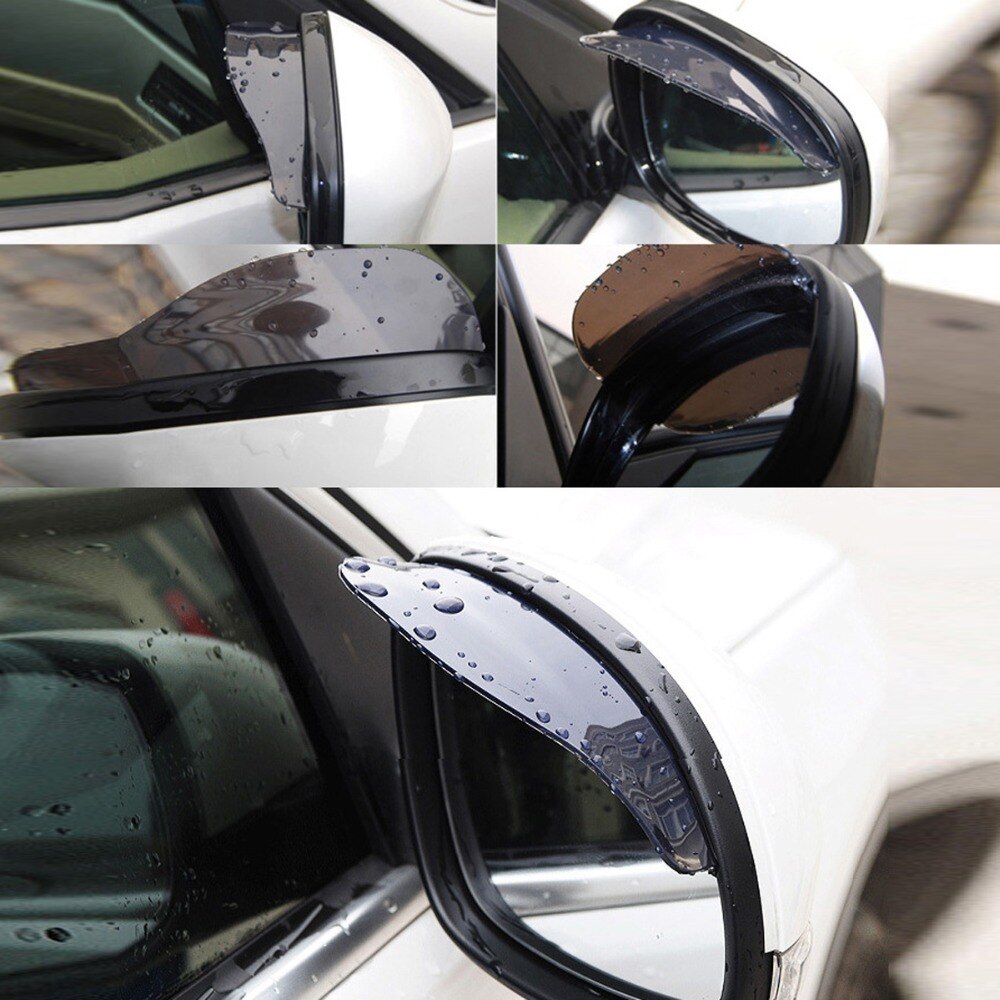 2pcs Rain Shield Rear View Side Mirror Rain Board ... – Grandado