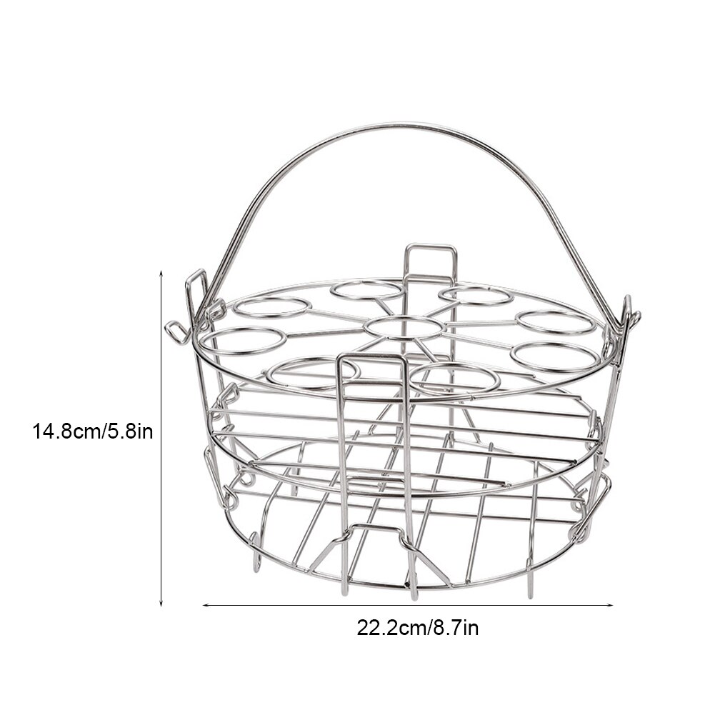 3 Tiers Foldable Easy Clean Kitchen Stainless Stee... – Vicedeal