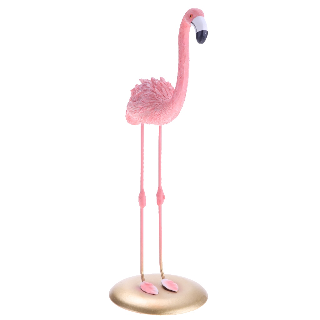 Wildlife Artificial Flamingo Female Figurines Orna... – Vicedeal