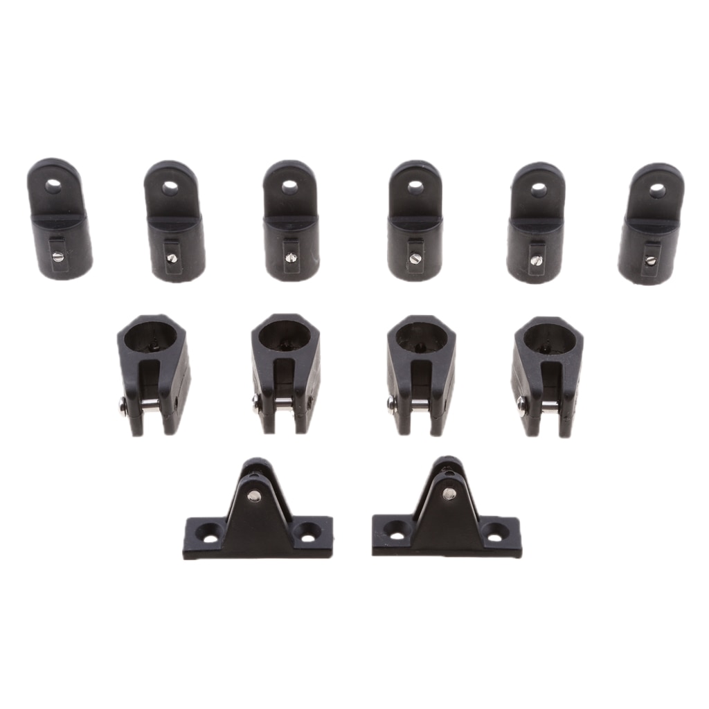 7/8 inch 3 Bow Bimini Top Fittings Hardware Set - Boat Jaw Slide, Cap ...