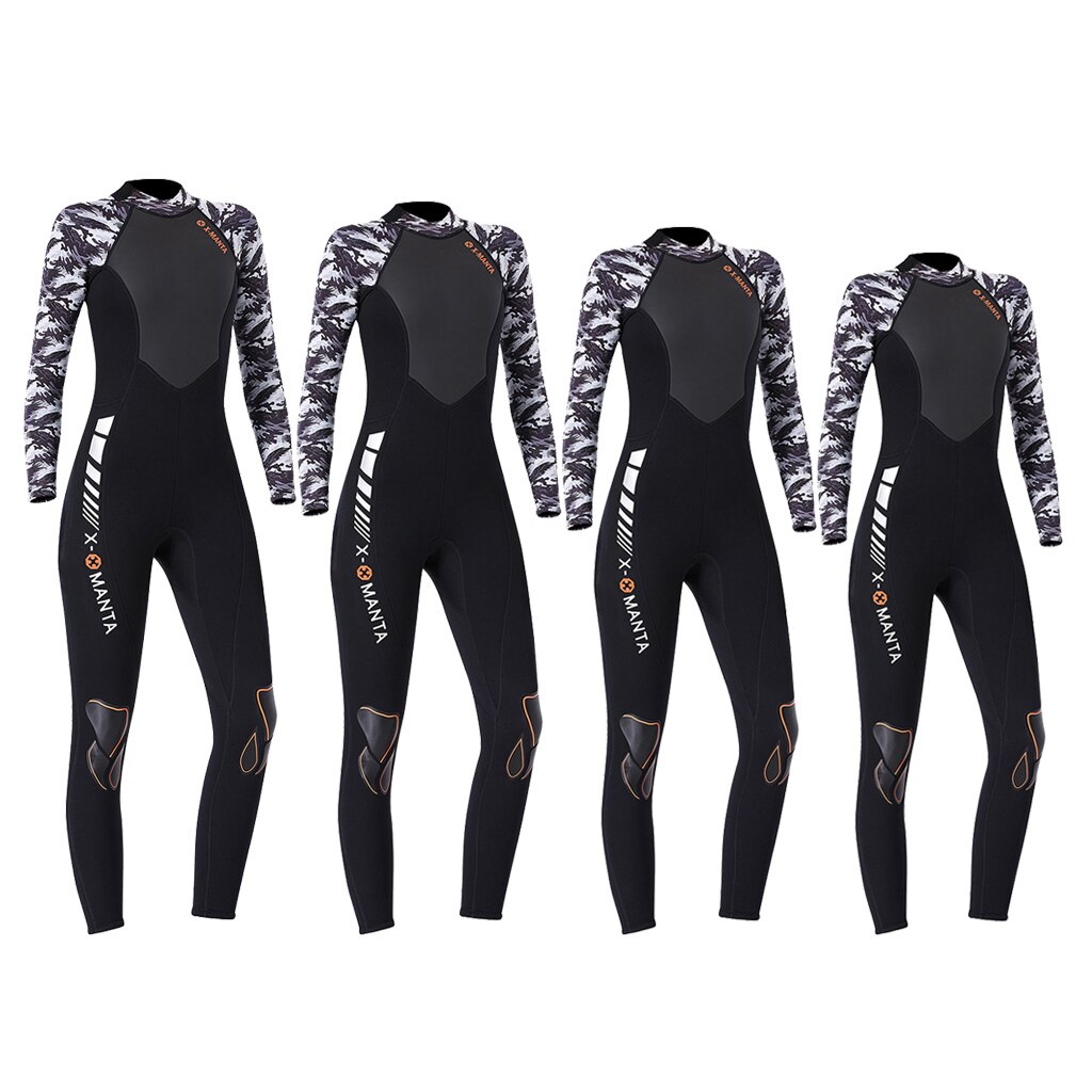 3mm Soft Neoprene Wetsuit One Piece Swimsuit for S... – Vicedeal
