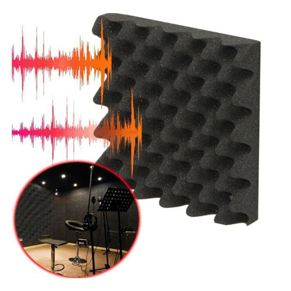 30x30x3cm Acoustic Wall Panel Tiles Studio Sound P... – Grandado