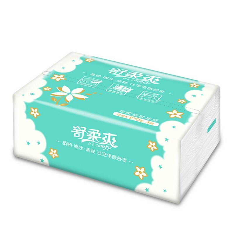 270 sheets Multi-fold Primary Color Four-layer Nap... – Grandado