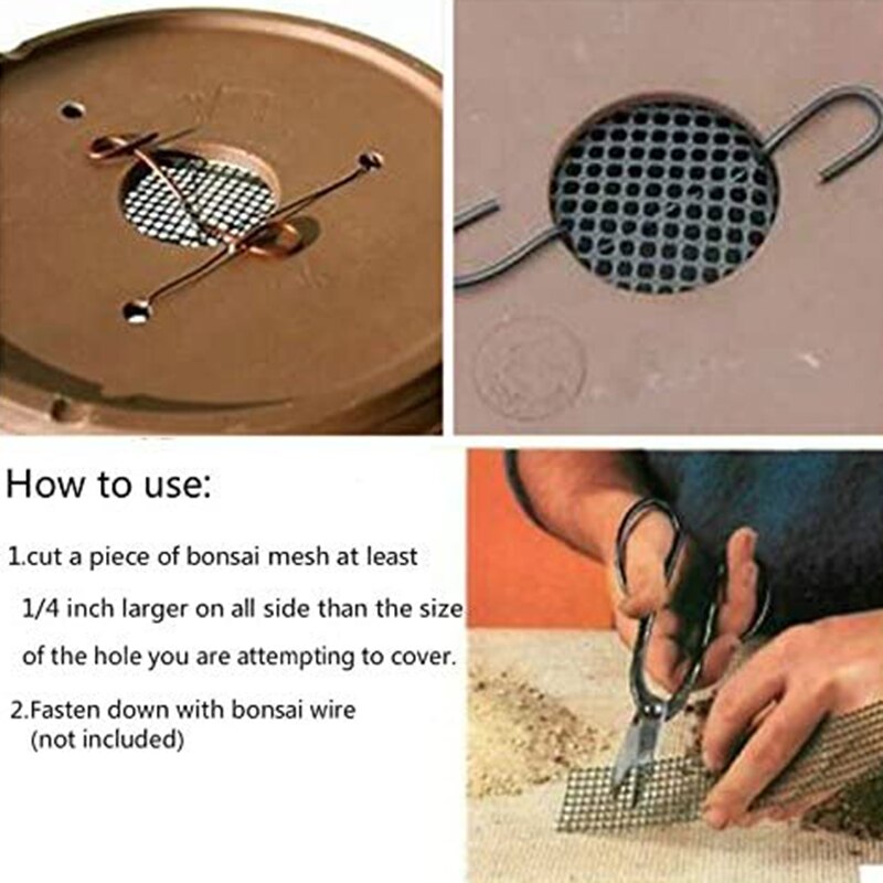 Flower Pot Hole Grid Mat Bottom Grid Mat 4 Inch x ... – Vicedeal