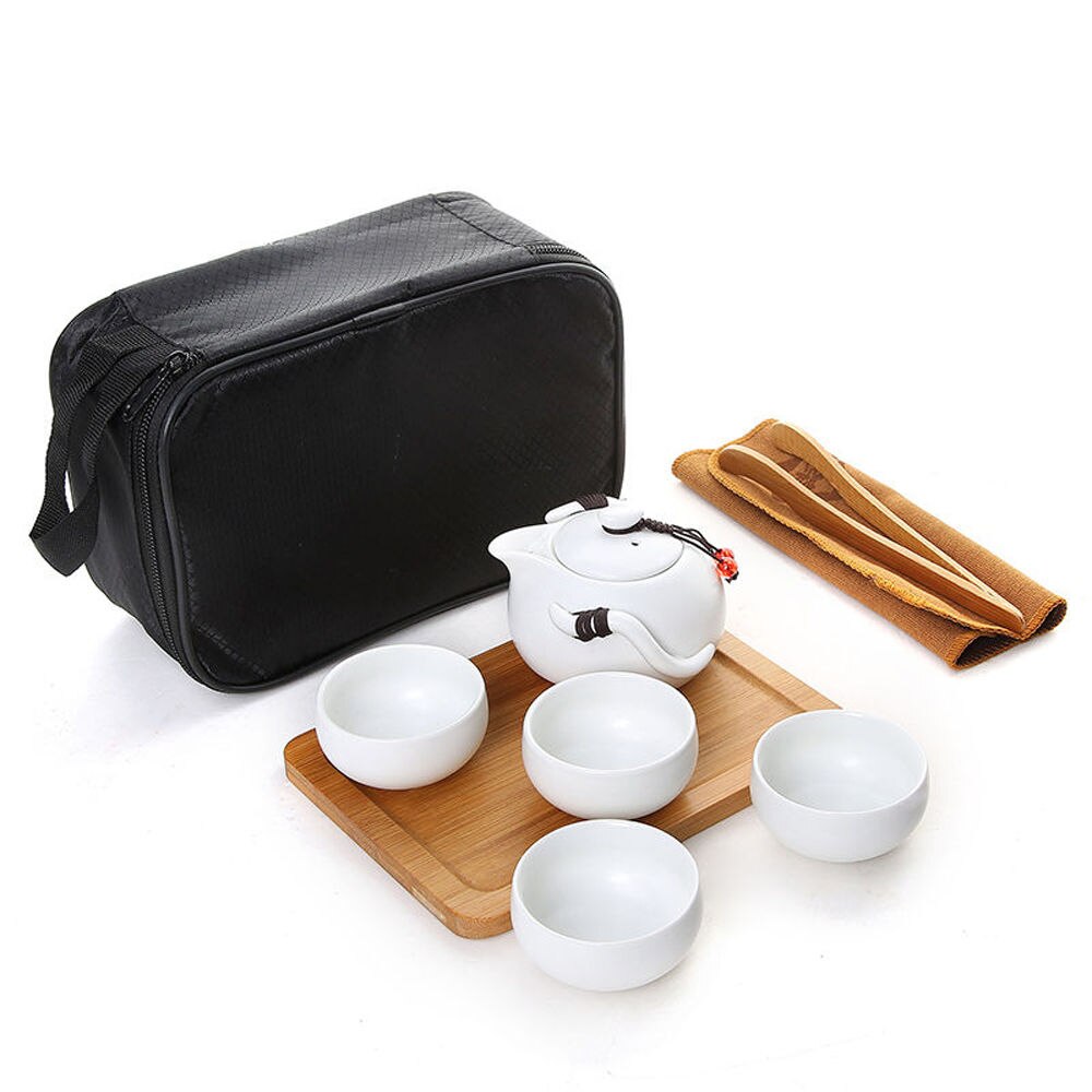 Travel tea set Outdoor tea pot tea set Kung Fu Tea... – Grandado