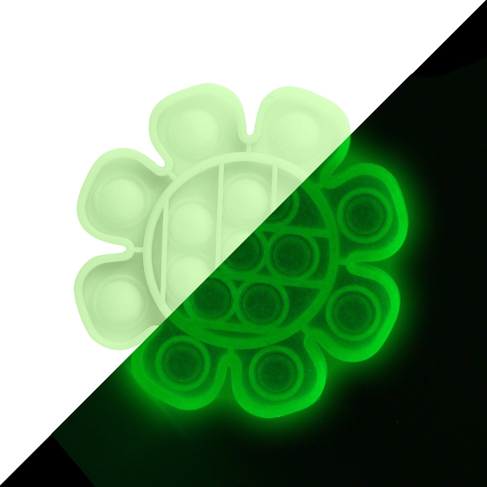 Adult Kids Bubble Popping Game Glow in The Dark Pu... – Vicedeal