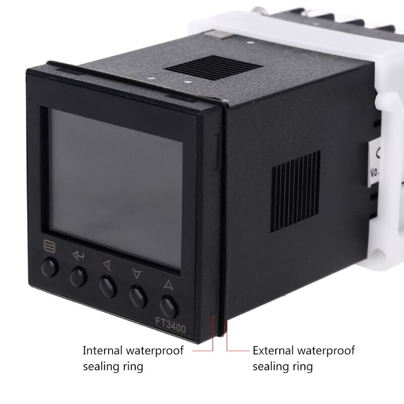 AC 100-240V PID Thermostat SSR Relay Output K J Pt... – Grandado