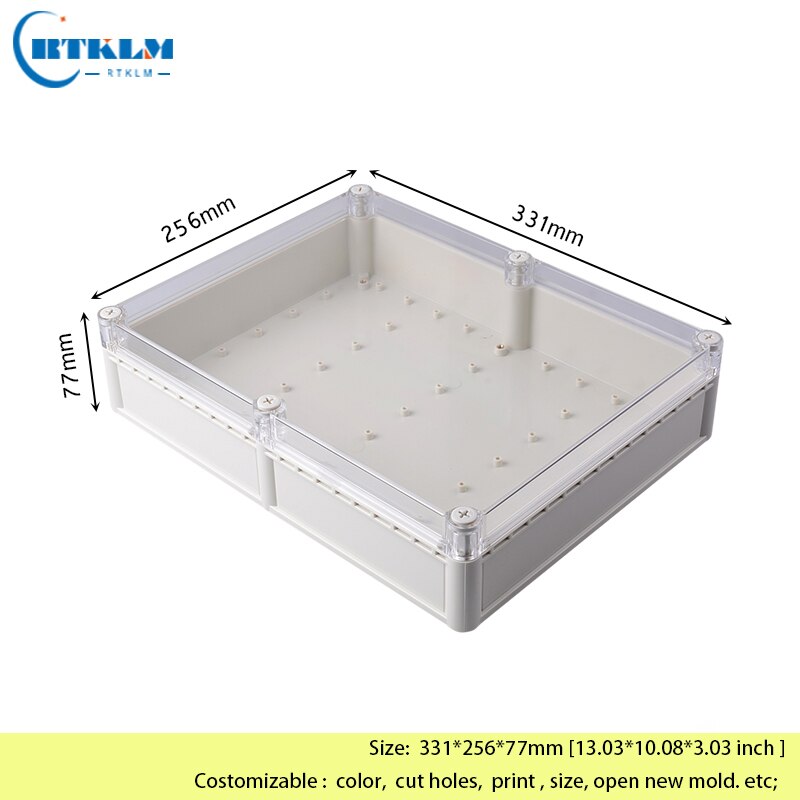 Plastic enclosure DIY waterproof electrical enclos... – Vicedeal