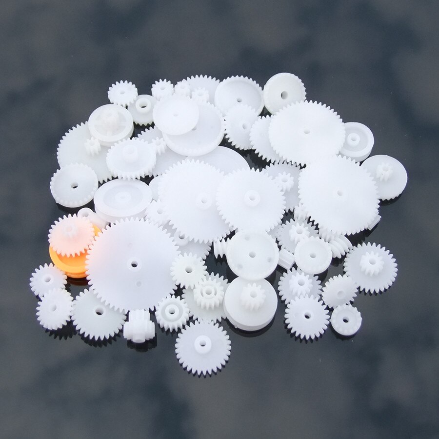 Factory ABS Plastic Gear Kit Wheel Gears Mixed 64 ... – Grandado
