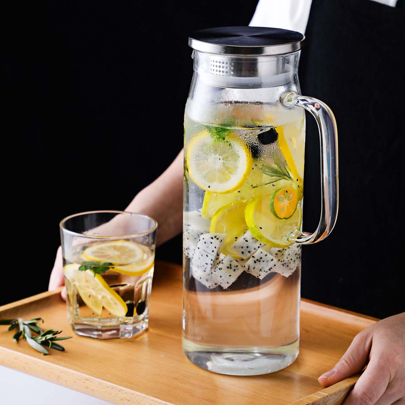 1pc High Borosilicate Glass Juice Water Bottle Jug... – Vicedeal