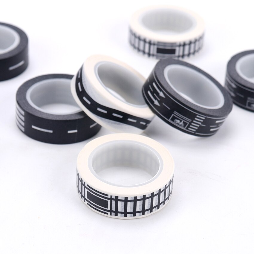 1PC 10m Railway Train Curve Paper Washi Tape DIY R... – Vicedeal