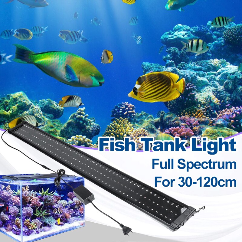 30-120Cm Led Aquarium Licht Multi-Color Full Spect... – Grandado