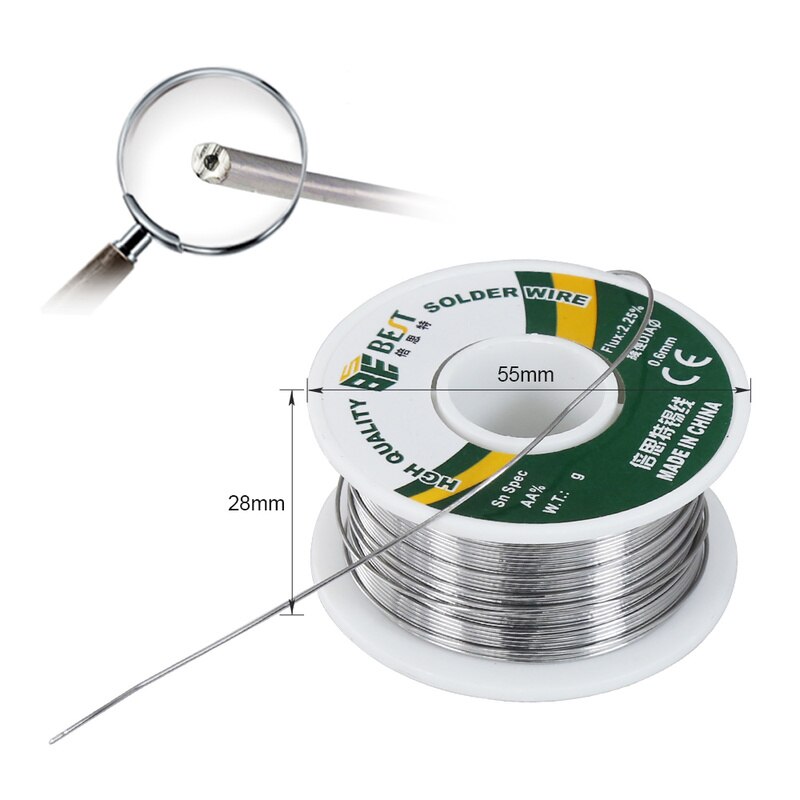 1Pcs BEST 1.2mm Solder Wire Material Sn60 Pb40 Tin... – Grandado