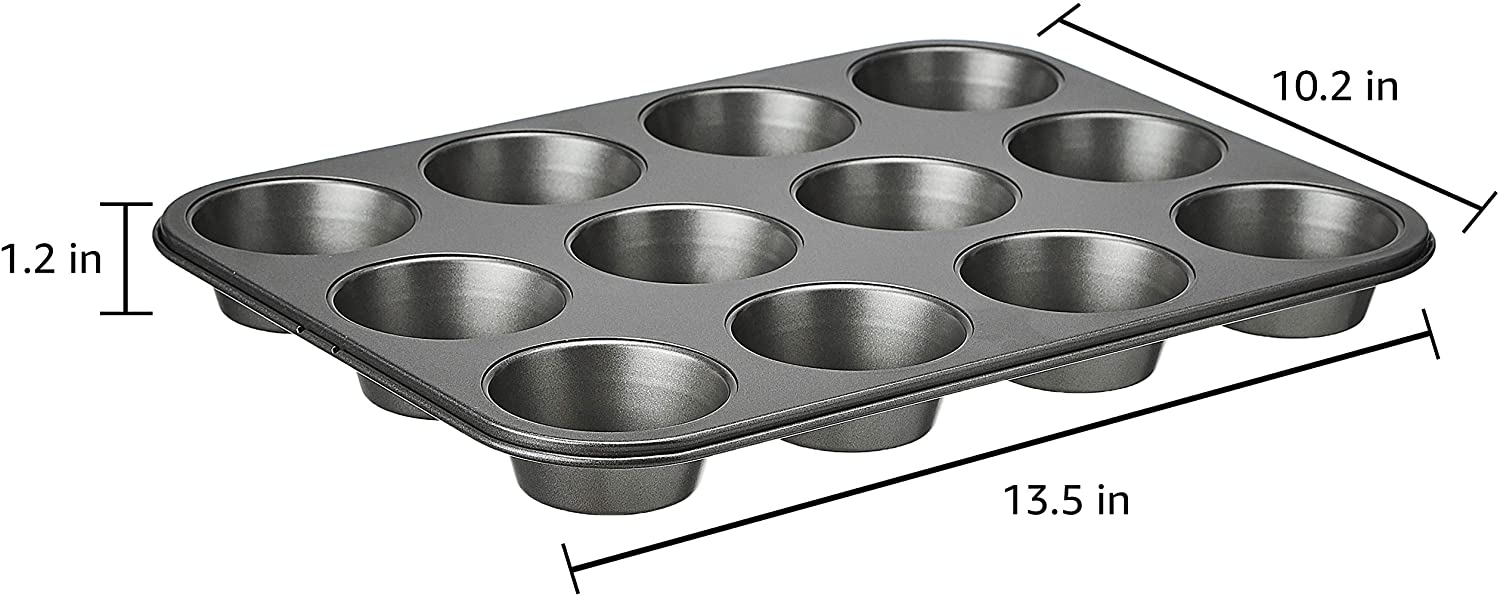 12 Cup Cupcake Pan Muffin Tray Cupcake Mold Muffin... – Grandado