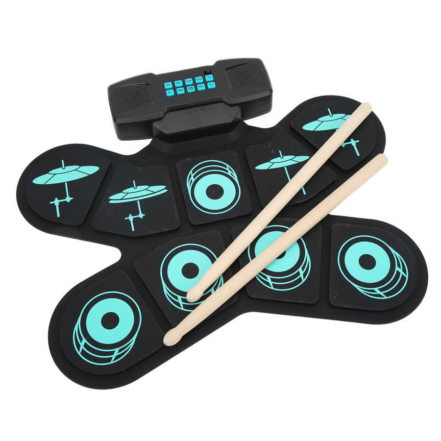 Draagbare Elektronische Drum Set Opvouwbare Drum P... – Grandado