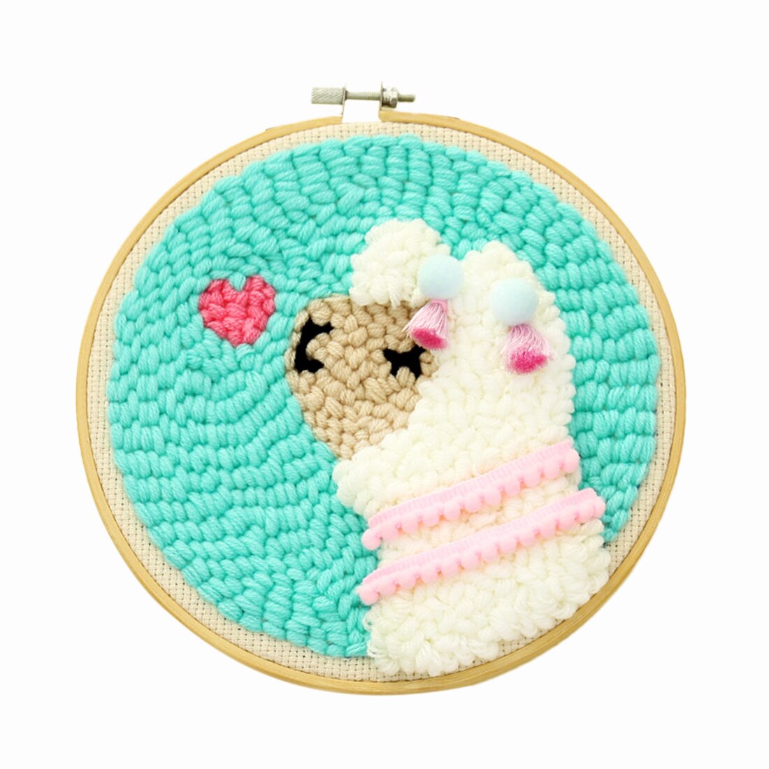 DIY Knitting Wool Rug Hooking Kit Handcraft Woolen... – Grandado