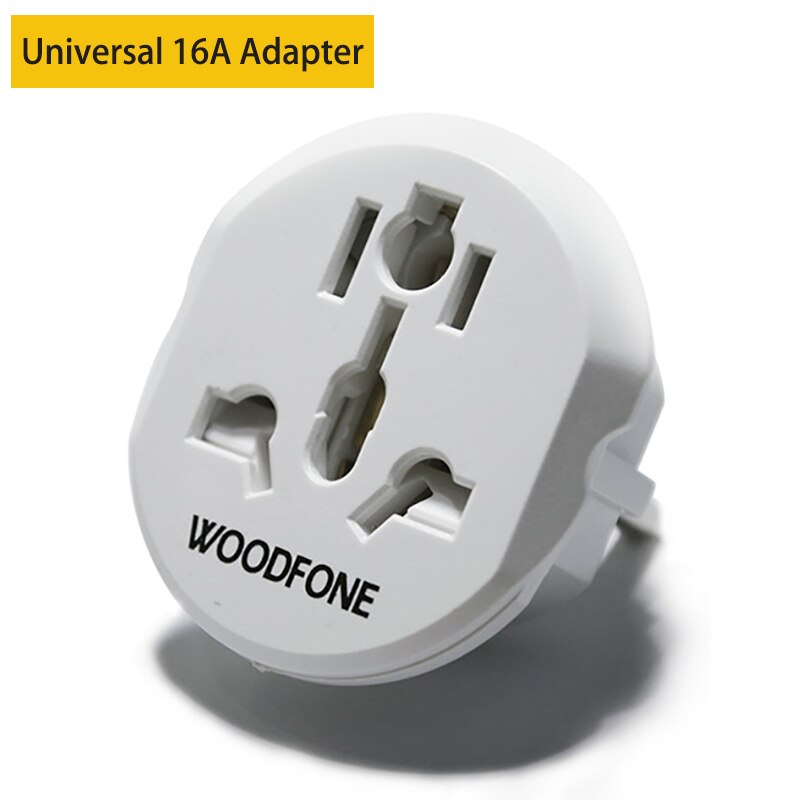 Woodfone Eu Adapter Universele Eu Converter 2 Rond... – Vicedeal