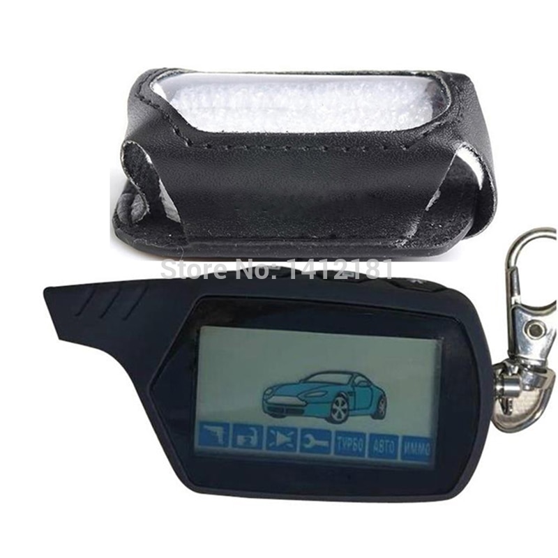 Top Two-way A61 LCD Remote Control Keychain + Leat... – Grandado