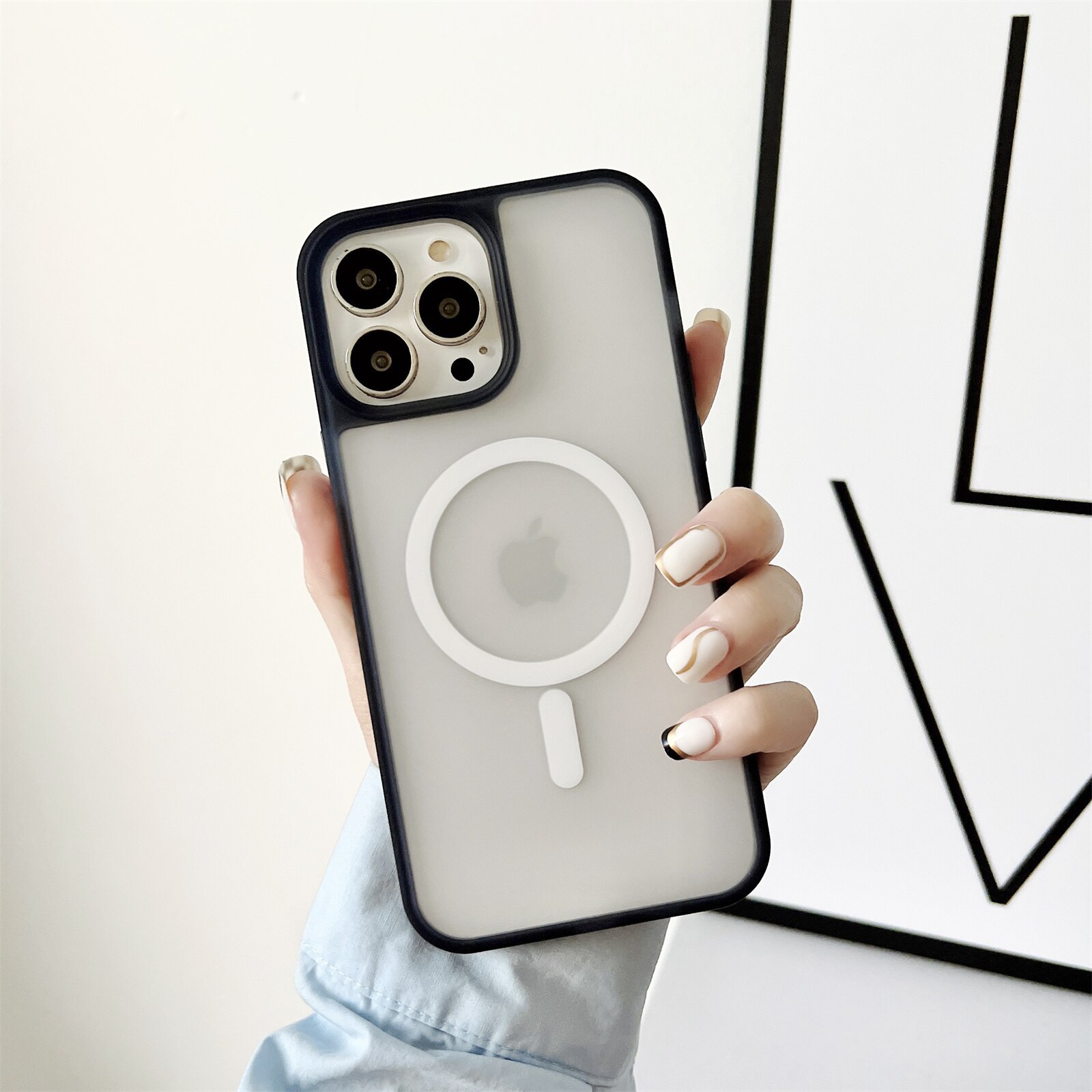 Magnetic Wireless Charging Phone Case For iPhone 1... – Vicedeal