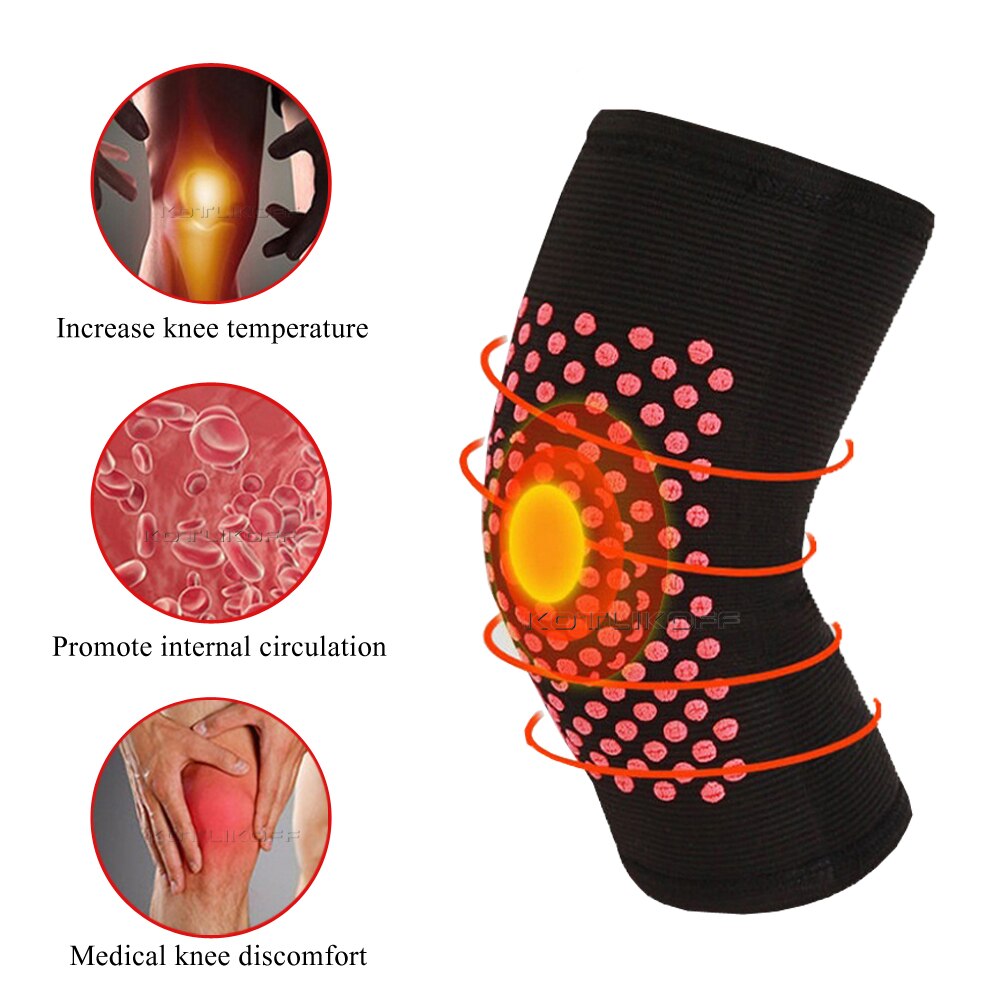 2PCS Self Heating Support Knee Pad Knee Brace Warm... – Grandado