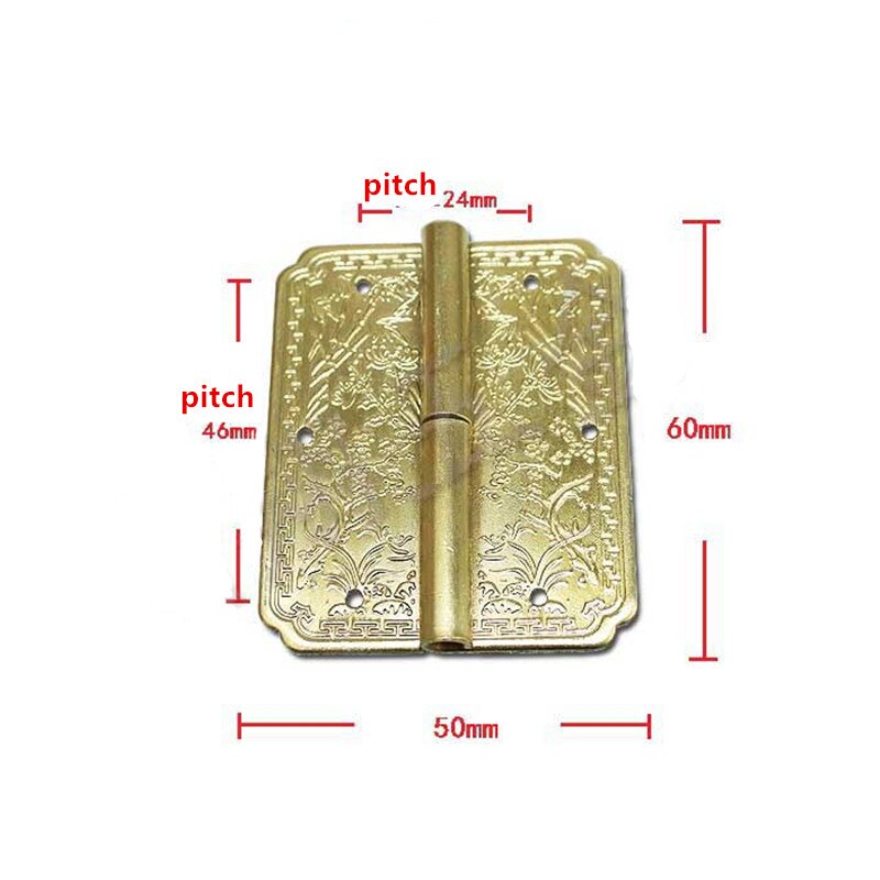 Geel Kleur Messing Kastdeur Bagage Scharnier, 6 Ga... – Grandado