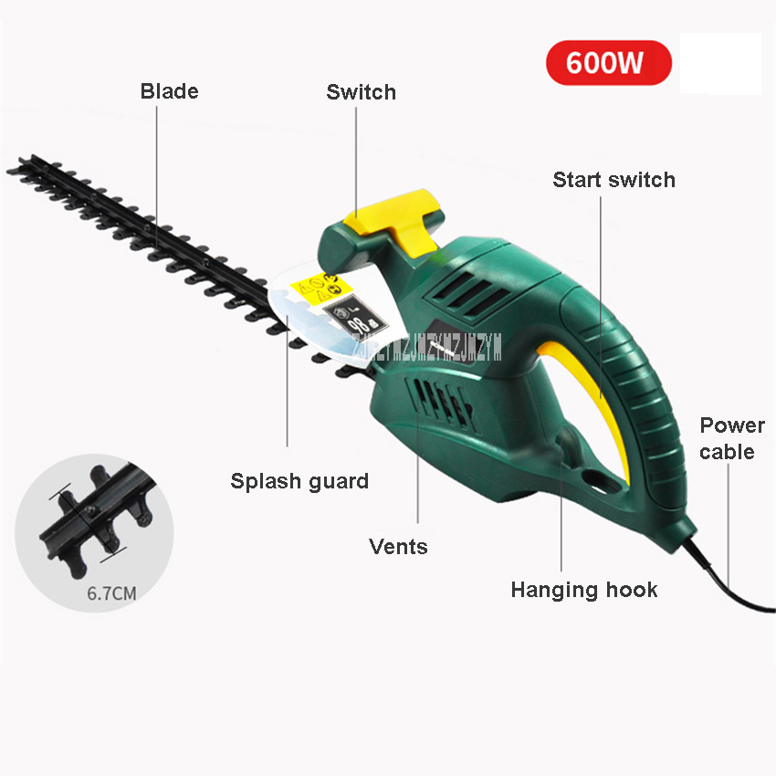 MCHD-600 Electric Hedge Trimmer High Portable Hedg... – Grandado