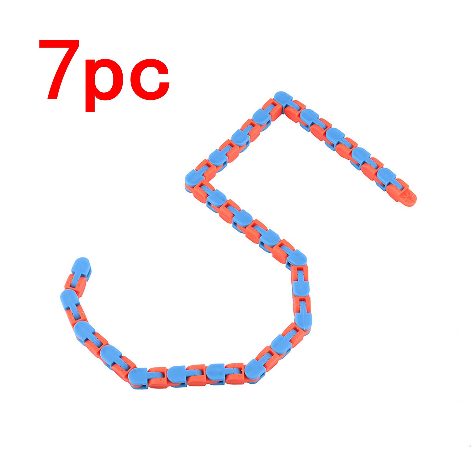 7PC Wacky Tracks Snap and Click Fidget Toys Kids C... – Grandado