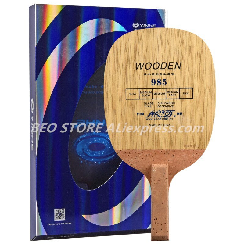 YINHE 985 Table Tennis Blade (5 Ply Wood Fast Atta... – Grandado