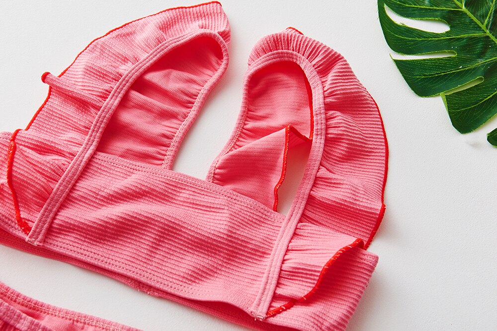 6~14Y Teenager Girls Swimsuit Girls Swimwear Ruffl... – Grandado