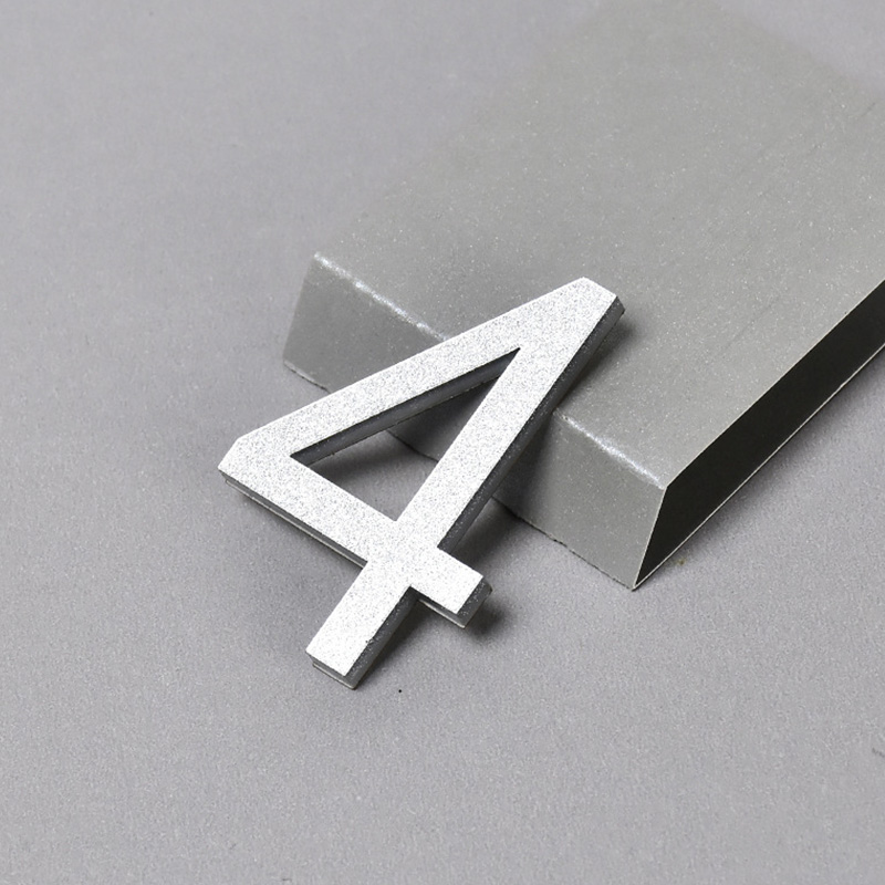 3D Digits House Number Sticker Self Adhesive Door ... – Grandado