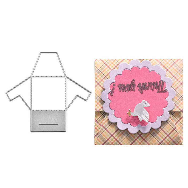 Kokorosa Envelope Metal Cutting Dies Frame Dies DI... – Grandado