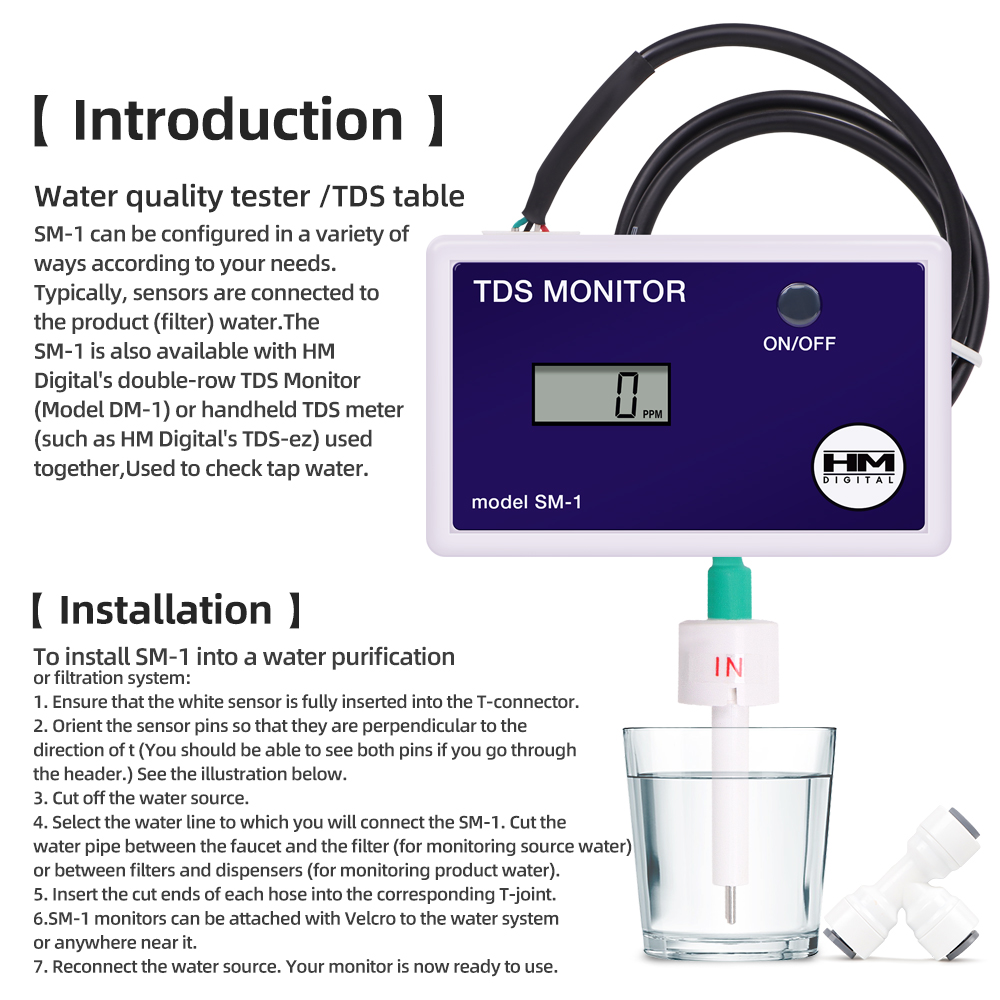 LCD Digital TDS Detector Water Monitor Water Total... – Grandado
