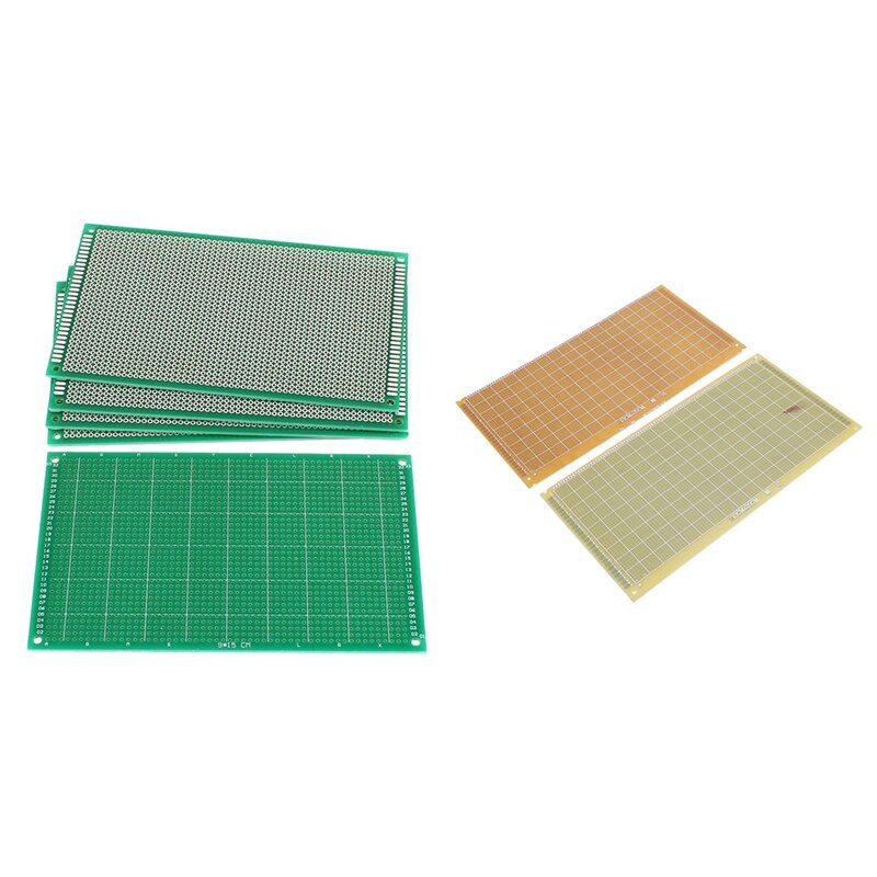 7 Pcs PCB Circuit Universal Board, 2 Pcs 13 cm X 2... – Vicedeal